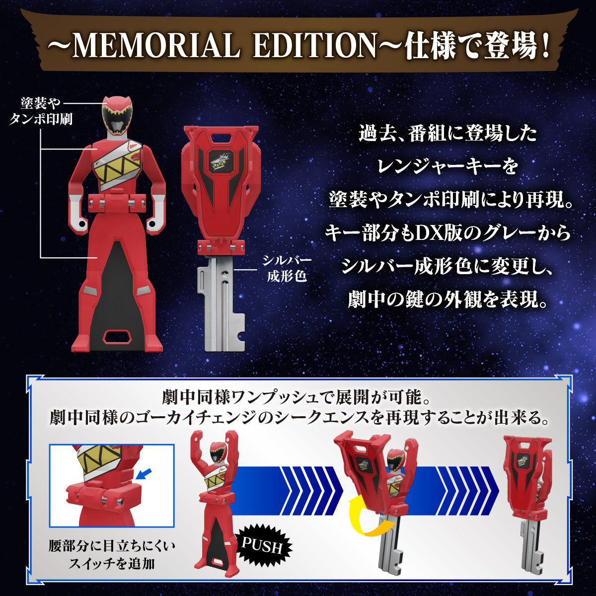 Ranger Key Memorial Edition - Anniversary Heroes & King-Ohger Set