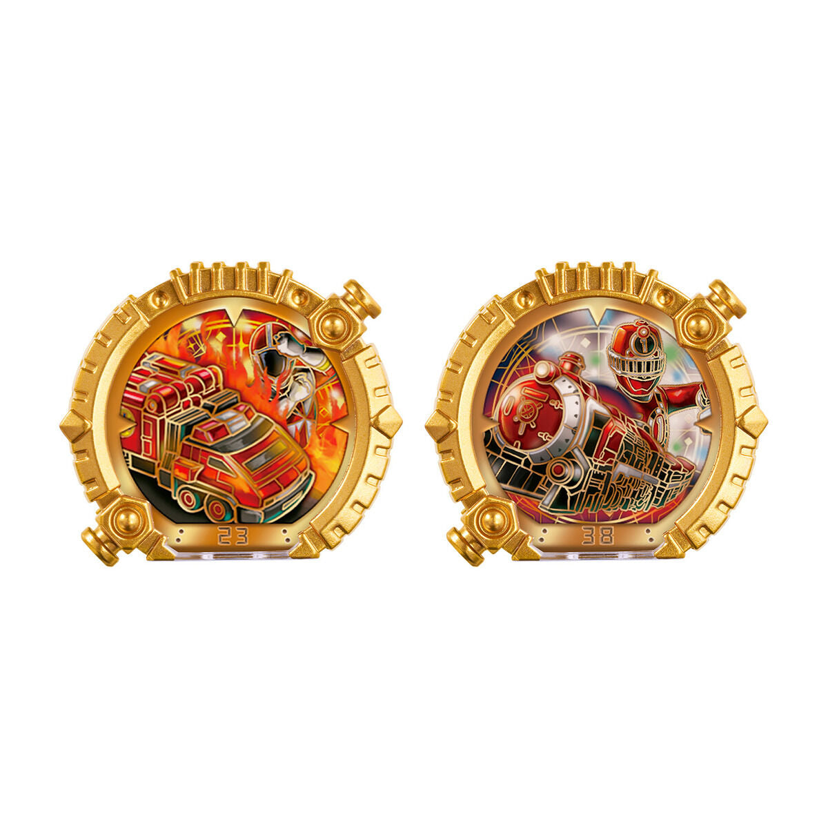 DX GoGo V & ToQGer Sentai Ring Set