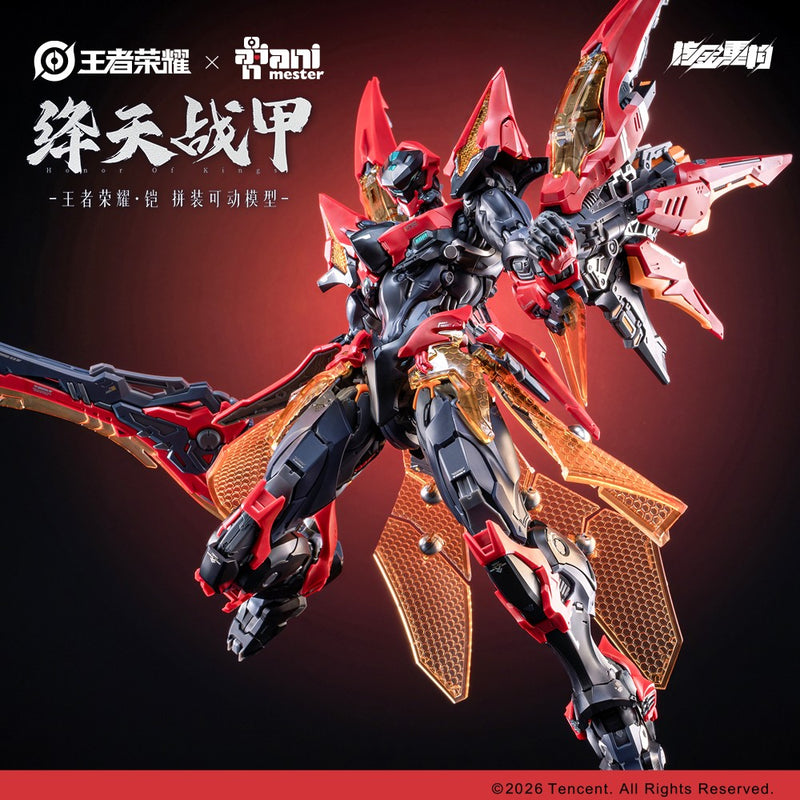 Kai Crimson Sky Armor - Honor of Kings Model Kit