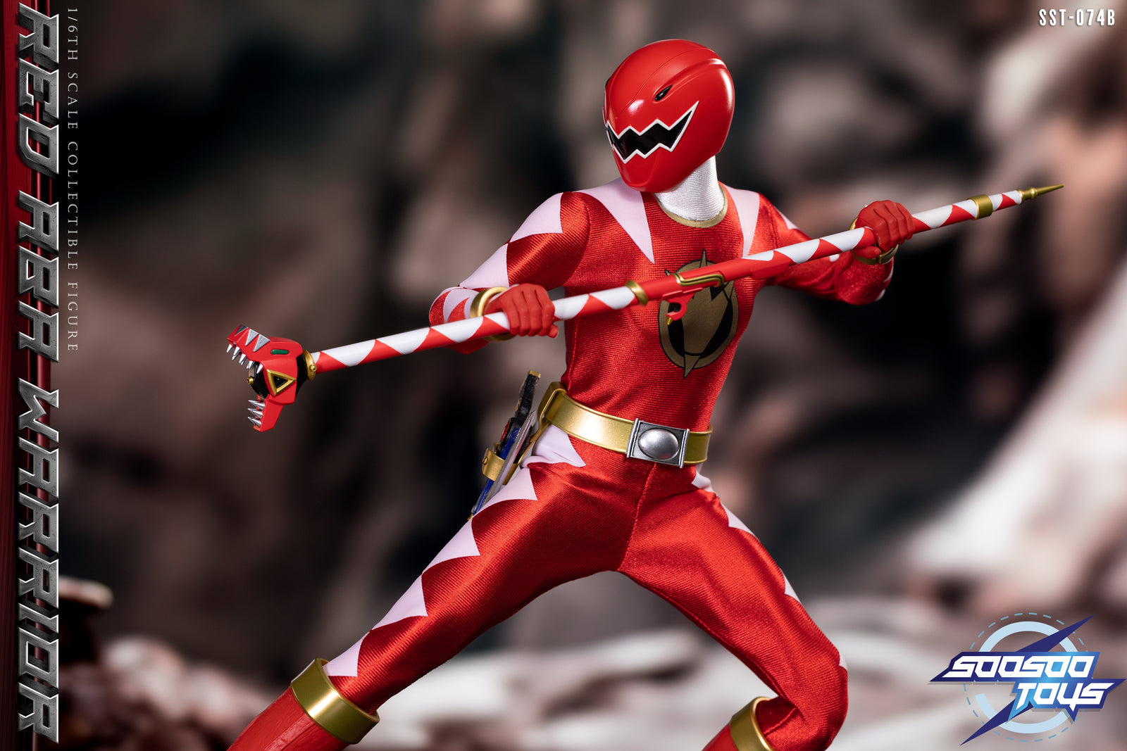 SST-075B Red Aba Warrior 1/6 Scale Action Figure