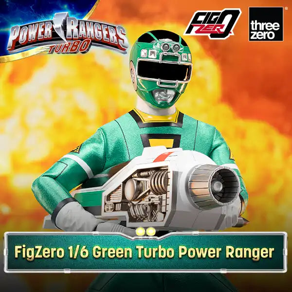 FigZero Green Turbo Ranger - Power Rangers Turbo 1/6 Scale Figure