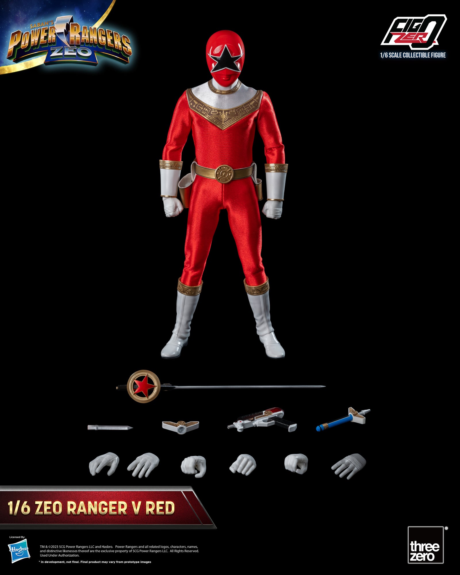 FigZero Zeo Ranger Ranger V Red