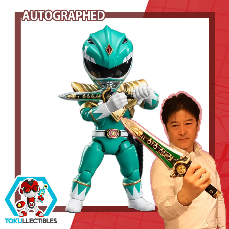 Shiro Izumi Autographed Action Q Green Ranger - Anime NYC 2025
