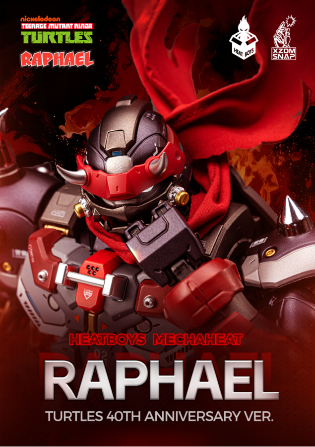 Heatboys TMNT HB0095 Raphael - 40th Anniversary Ver