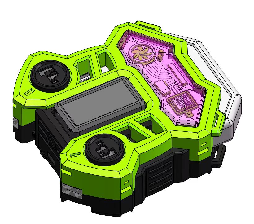 DX Desire Driver Raise Buckle Hacker